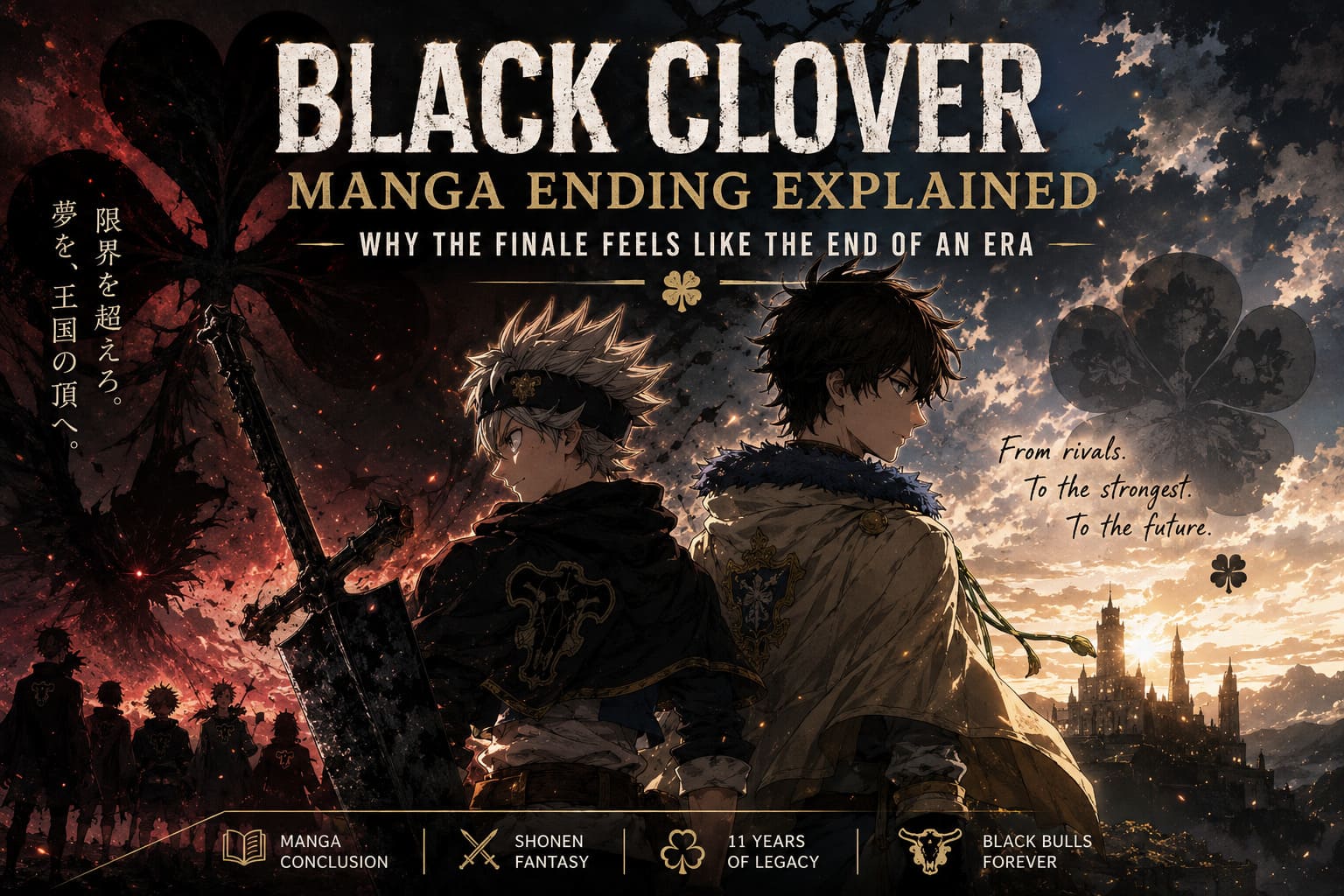Black Clover Manga Ending Explained: Why the Finale Feels Like the End ...